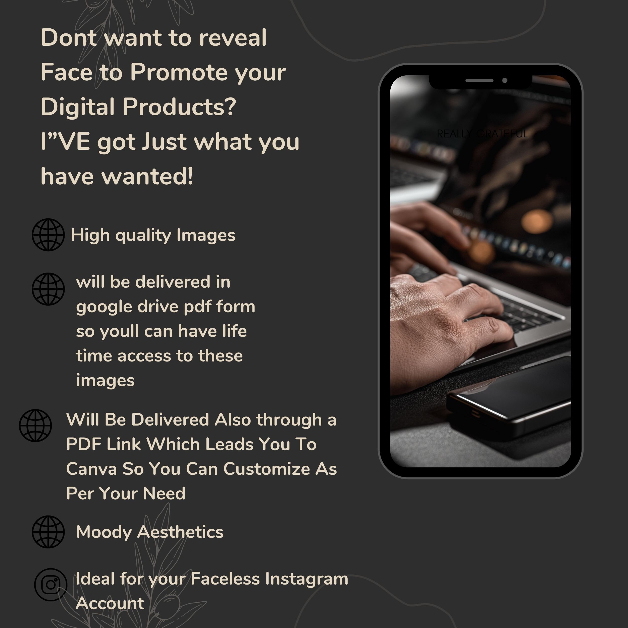 300 Master Resell Rights and PLR , Dark Aesthetics, 4k Quality PNG ...