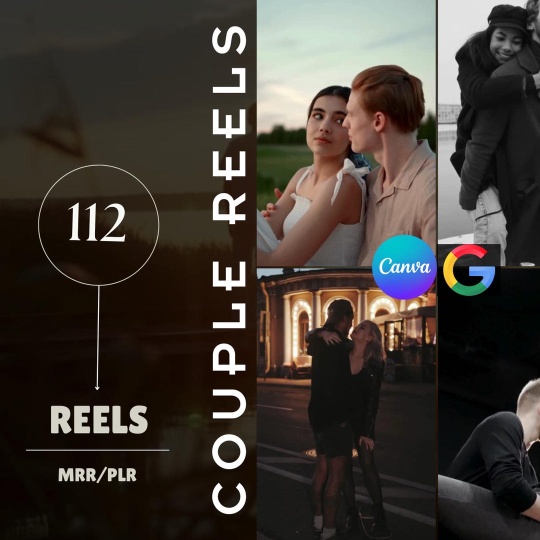 Couple Reels for Valentines Day MRR & PLR Rights Couple, Aesthetic ...