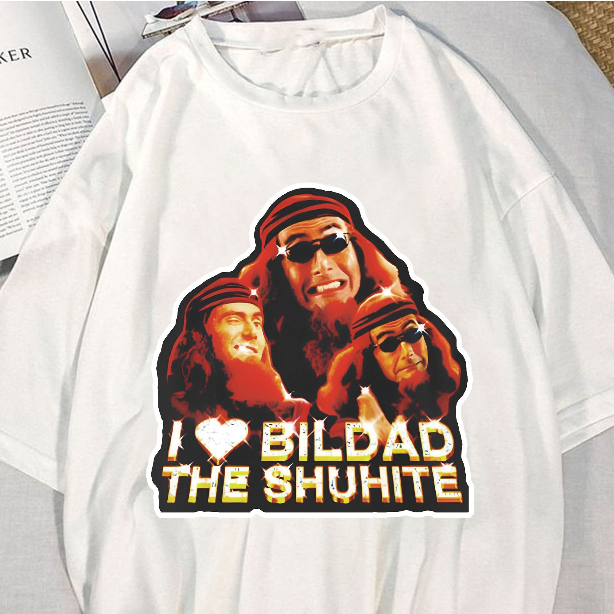 Adoro Bildad la camicia Shuhite camicia Good Omens 2 felpa - Etsy Italia