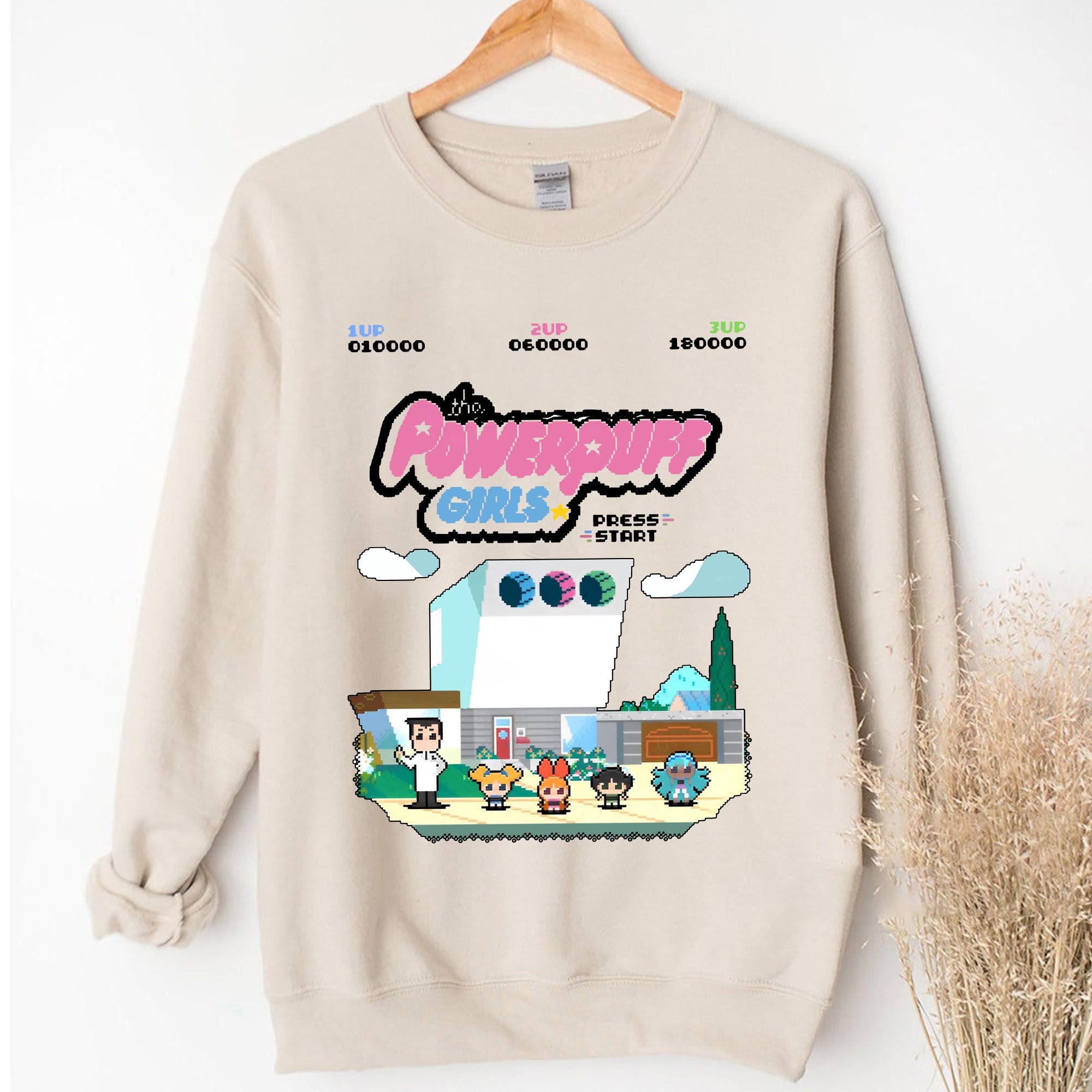 Powerpuff Girls 8bit Fanart Shirt Powerpuff Girls Pixel Art - Etsy