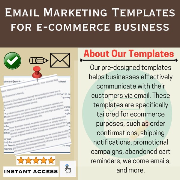 E Commerce Template - Etsy