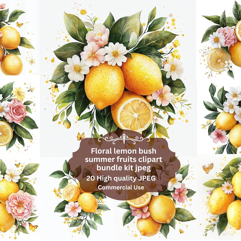 Lemon Garland - Etsy