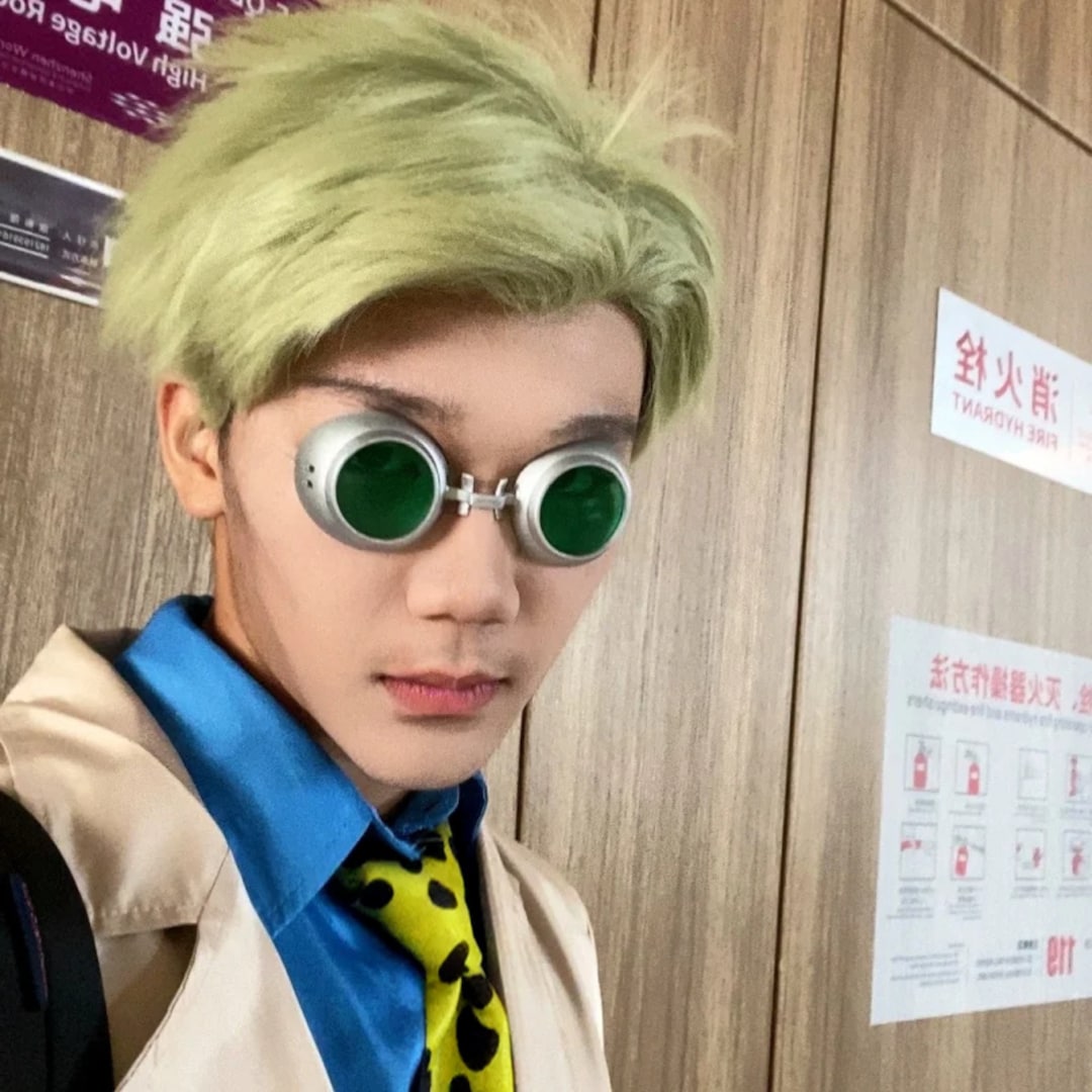 Kento Nanami Cosplay Props, Jujutsu Kaisen Anime Necktie, Nanamin ...