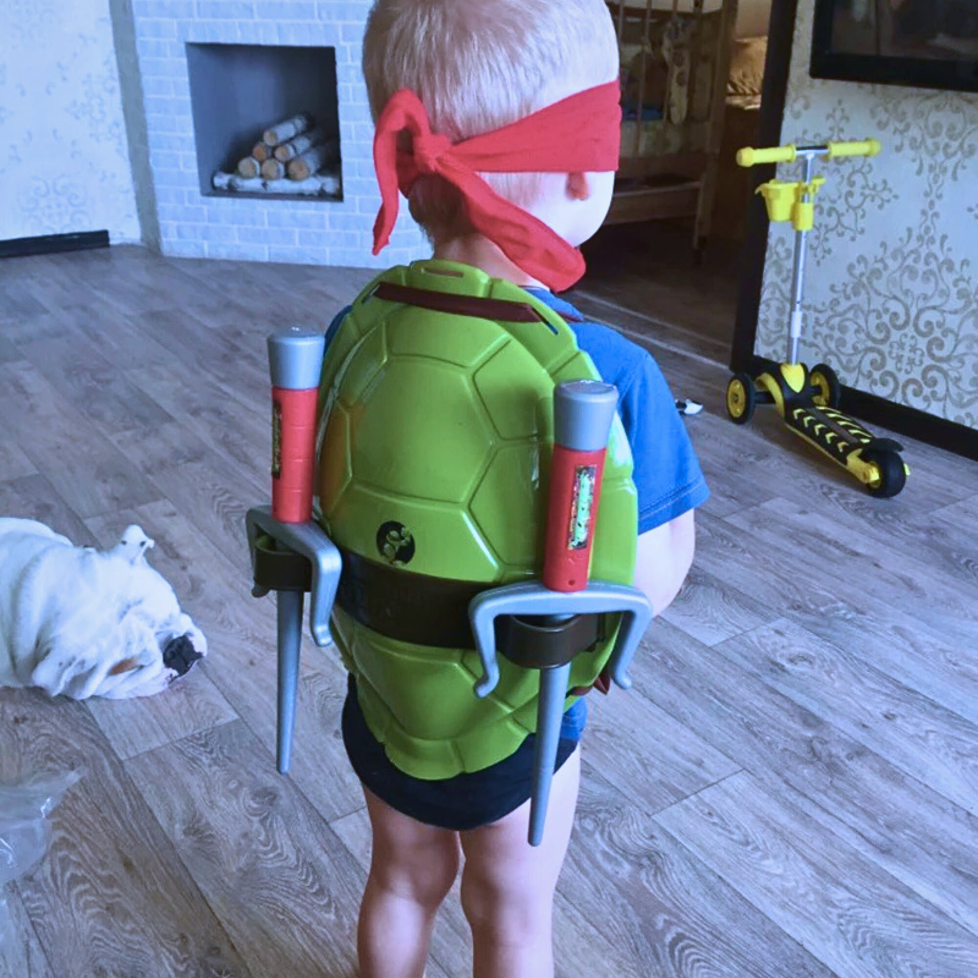 Teenage Mutant Ninja Turtle Halloween Costume, Ninja Turtle Shell ...
