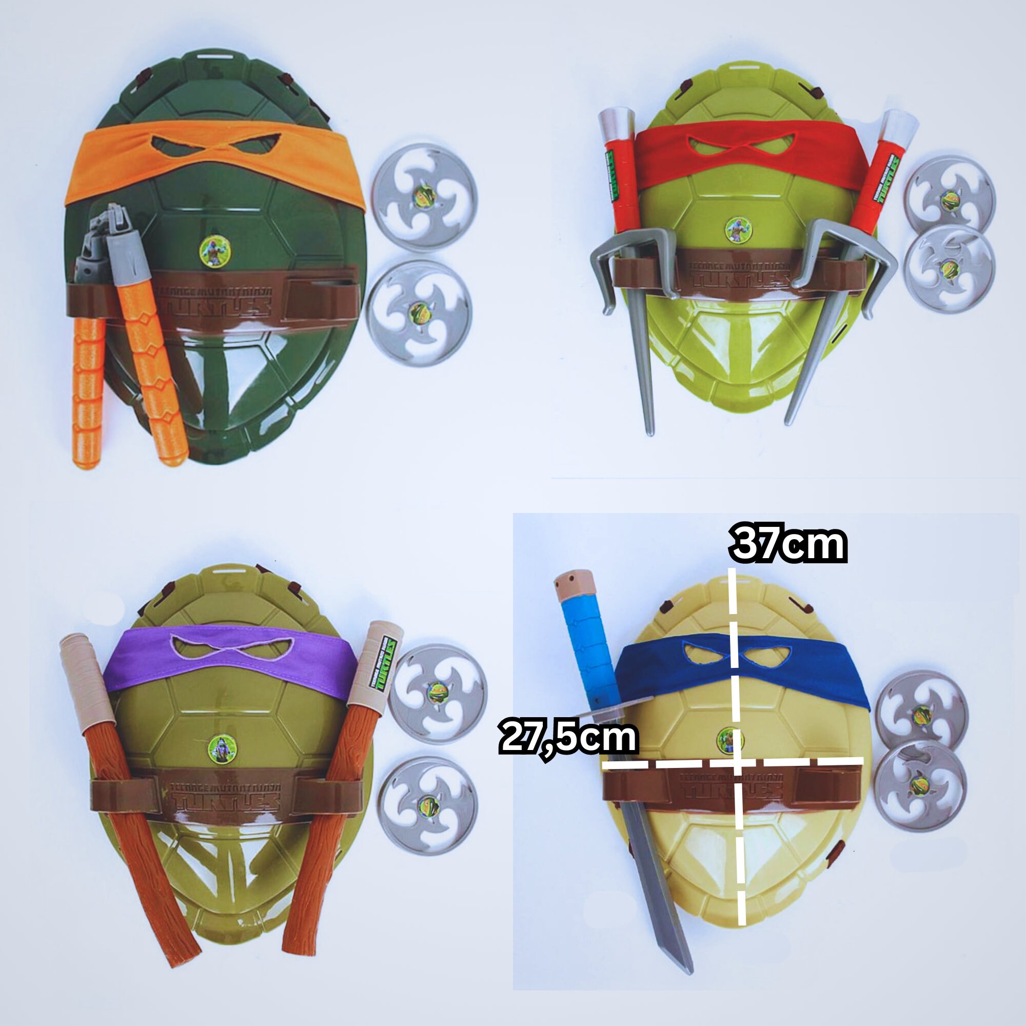 Teenage Mutant Ninja Turtle Halloween Costume, Ninja Turtle Shell ...