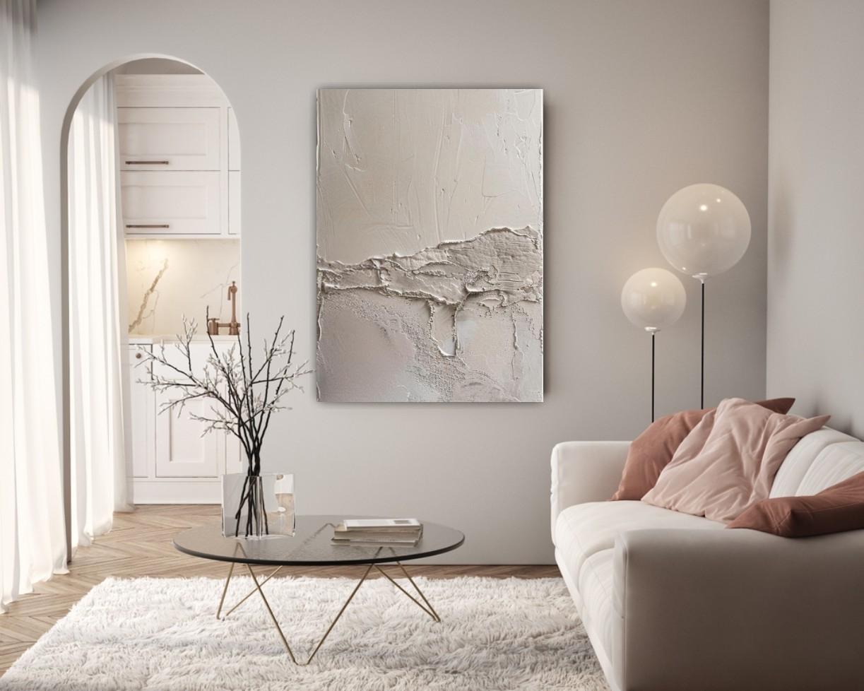 Textured Minimalist Painting, Set of 2 Wabi Sabi Paintings Ready to ...