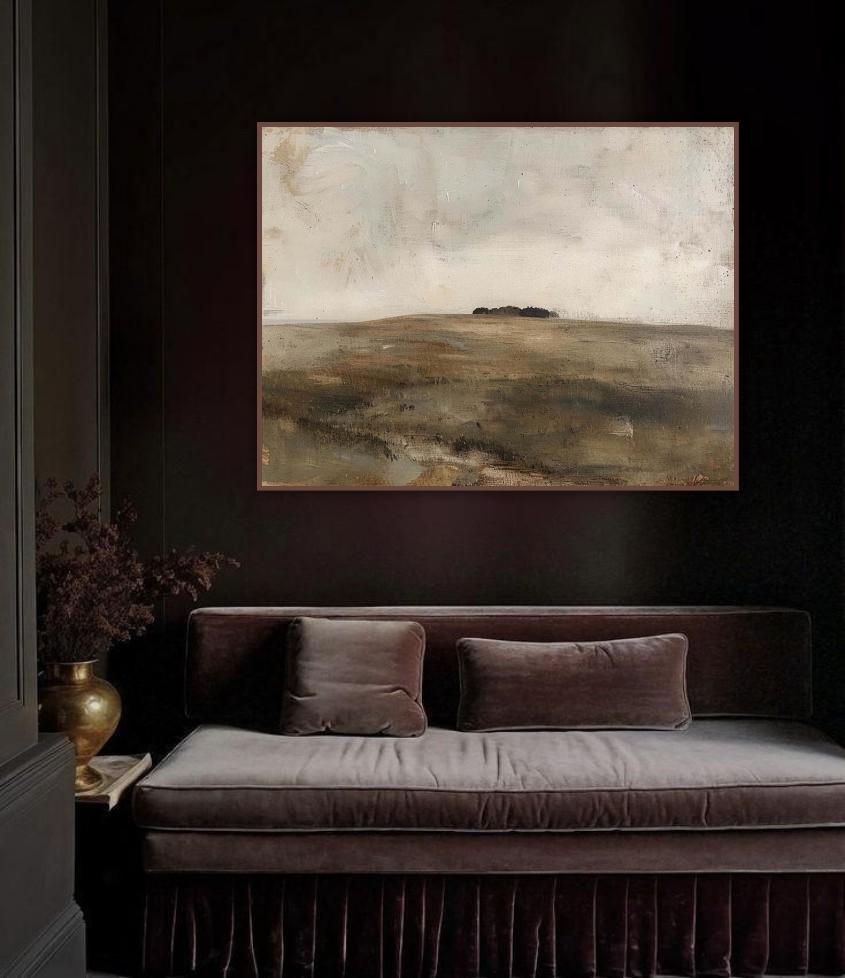 Original Landscape Painting – Tranquil Nature Wall Art, Hand-painted ...