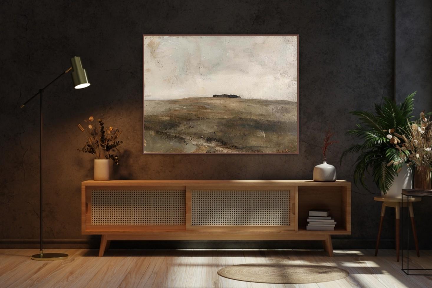Original Landscape Painting – Tranquil Nature Wall Art, Hand-painted ...