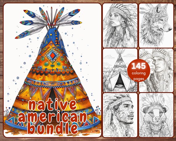 Native American Coloring Pages