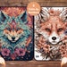 Color by Number for Adult, Fox Paint by Number, Printable Coloring ...