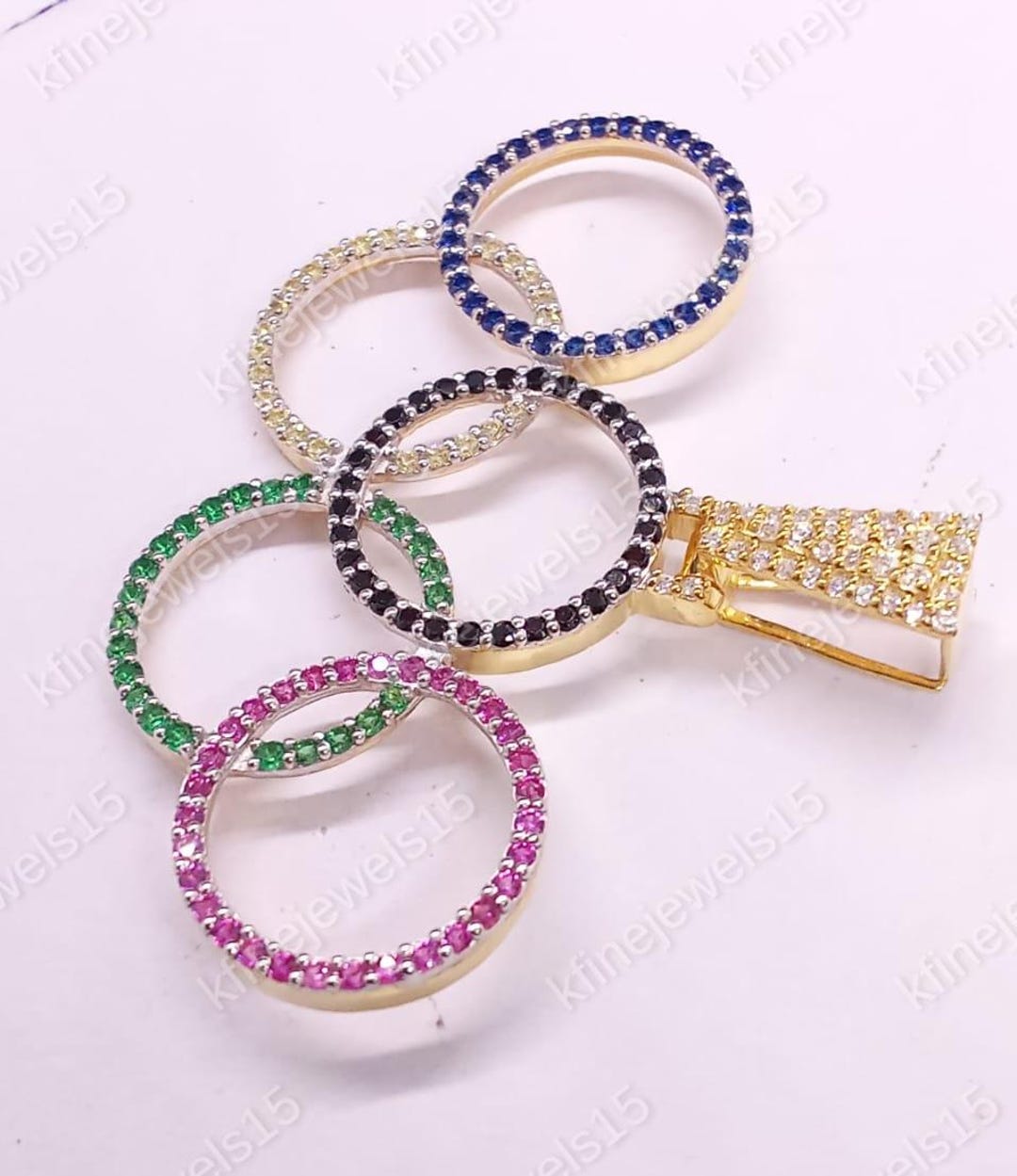 Olympic Sports Pendant,gift for Wife,wedding Gift,925 Sterling Silver ...