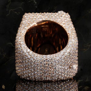 Customize Men's Hip-hop Ring, Custom Number Ring, Rapper Ring, Name ...