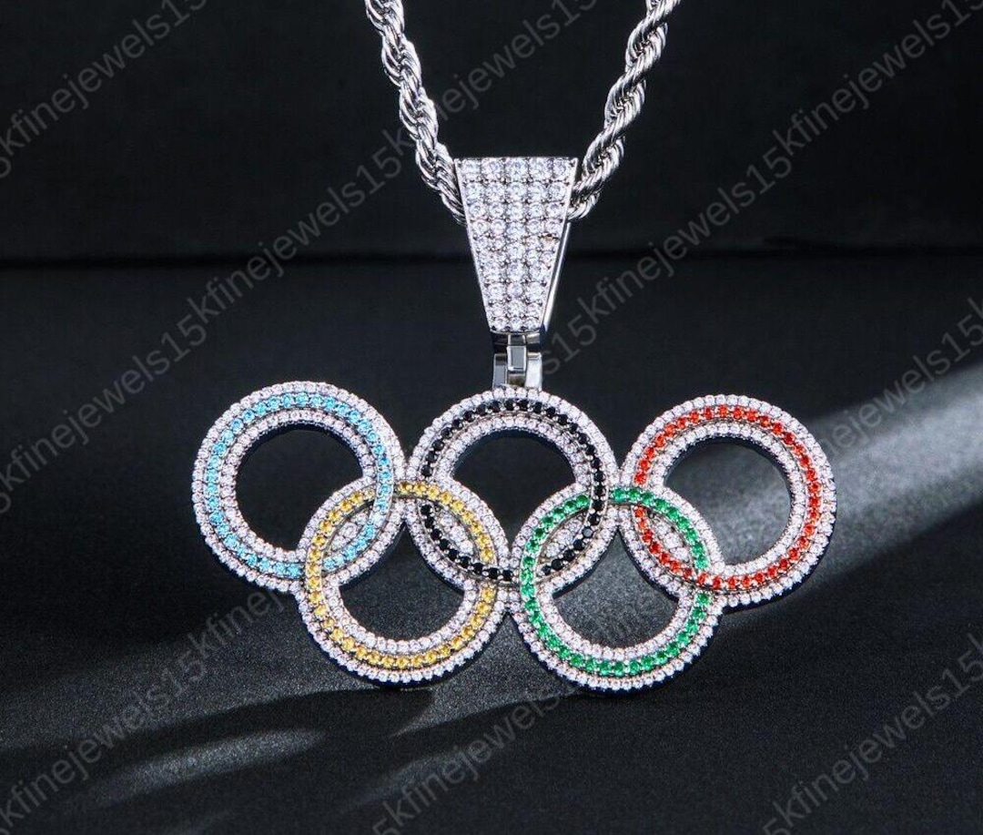 Olympic Sports Pendant,gift for Wife,wedding Gift,925 Sterling Silver ...