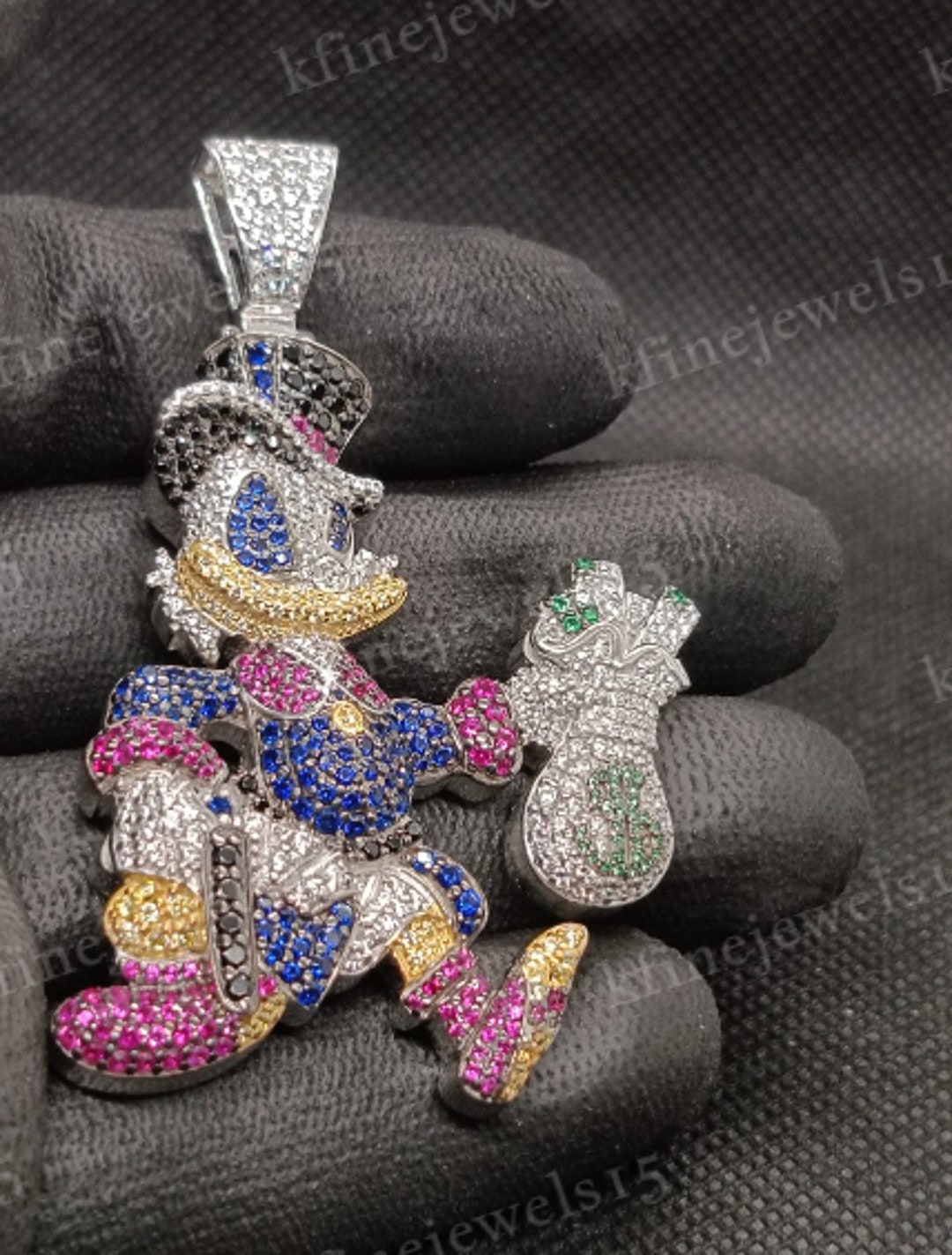 Scrooge mcduck diamond pendant store
