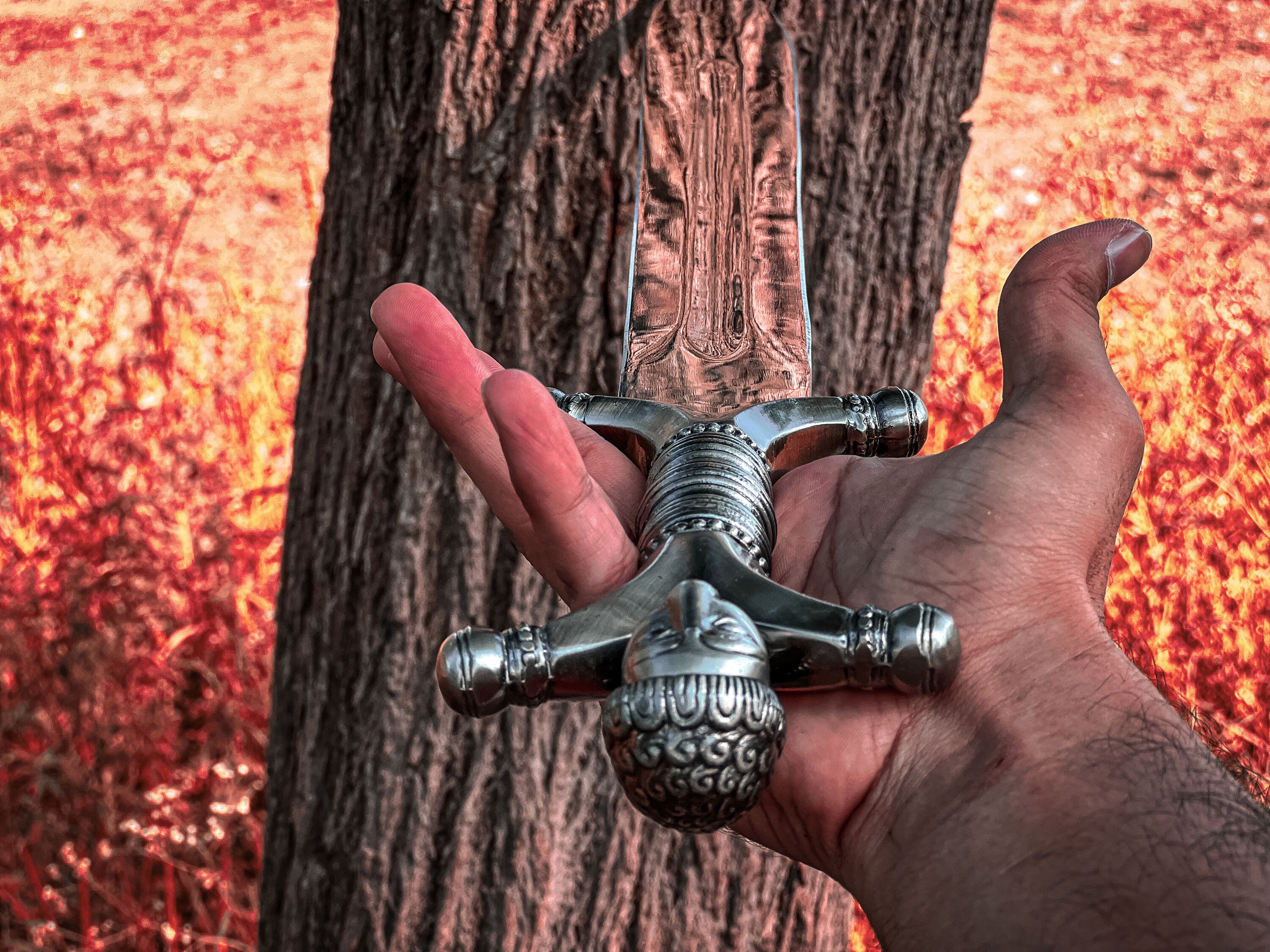 Costume Handmade Sword, Swords, Swords Battle Ready, Real Swords ...