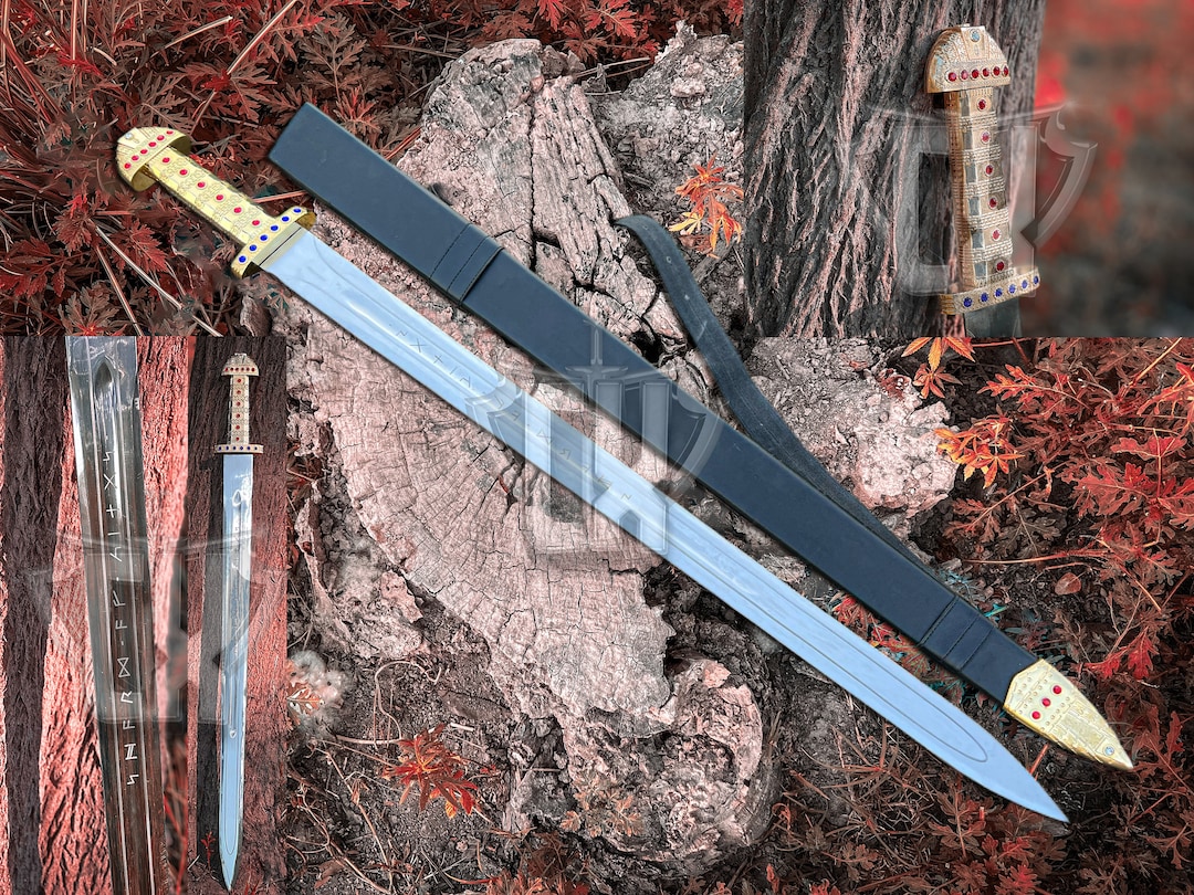 Viking Sword of King Ragnar Lothbrok, Vikings Ragnar,battle Ready ...