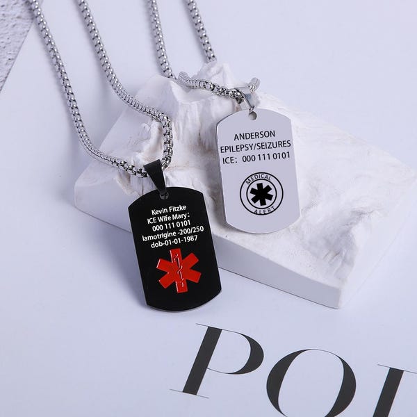 First Alert Emergency Necklace - Etsy