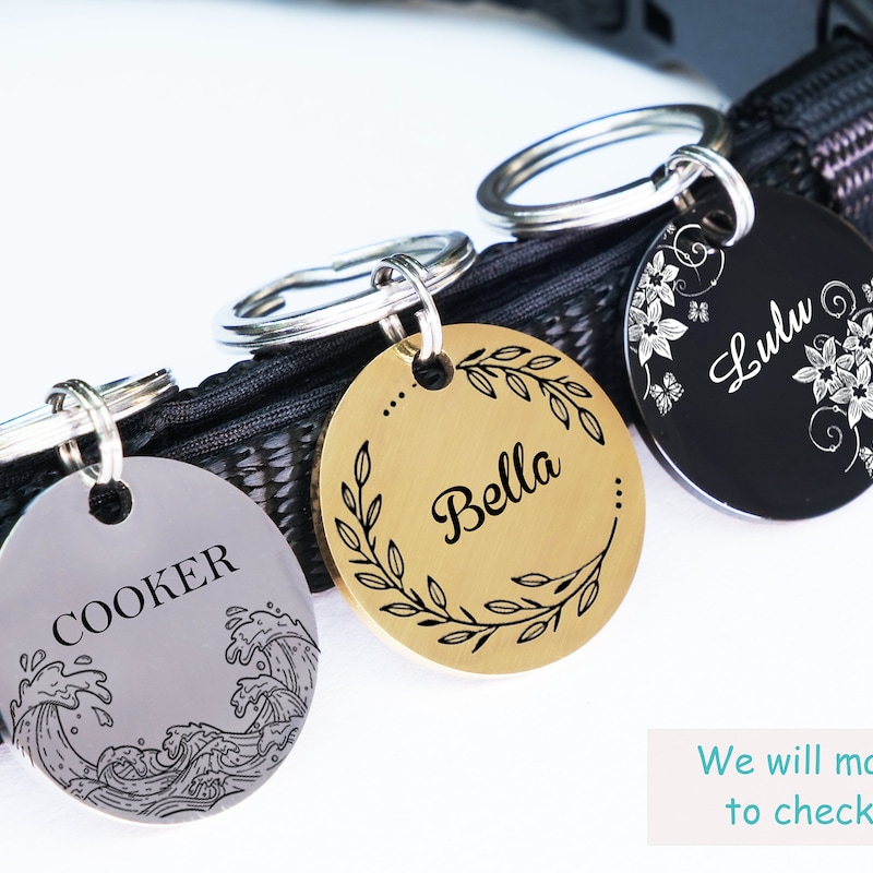 Custom Dog Tags - Etsy
