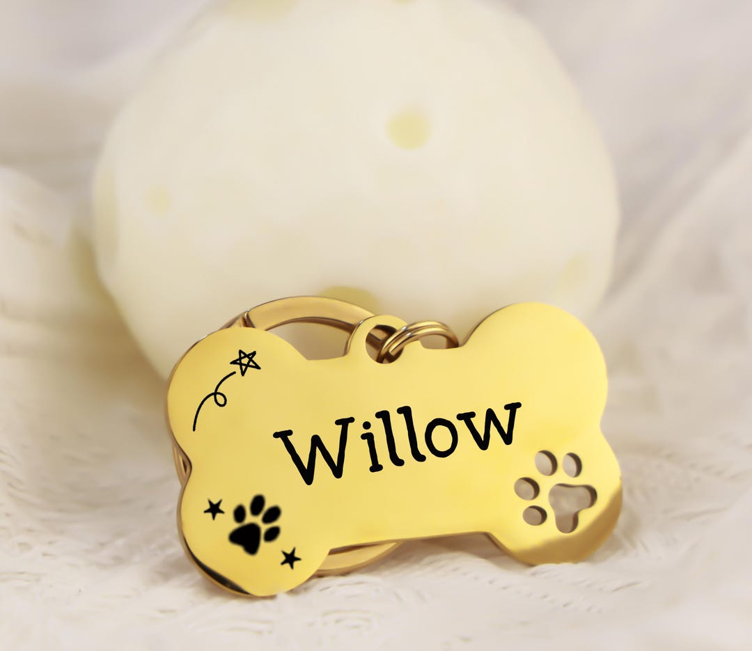 Dog Tags for Dogs, Personalized Custom Dog Tags, Dog Name Tags, Cat ID ...