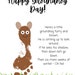 Groundhog Day Footprint Printable Groundhog Footprint Template ...