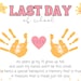 Last Day of School Handprint Craft Printable | Graduation Craft ...