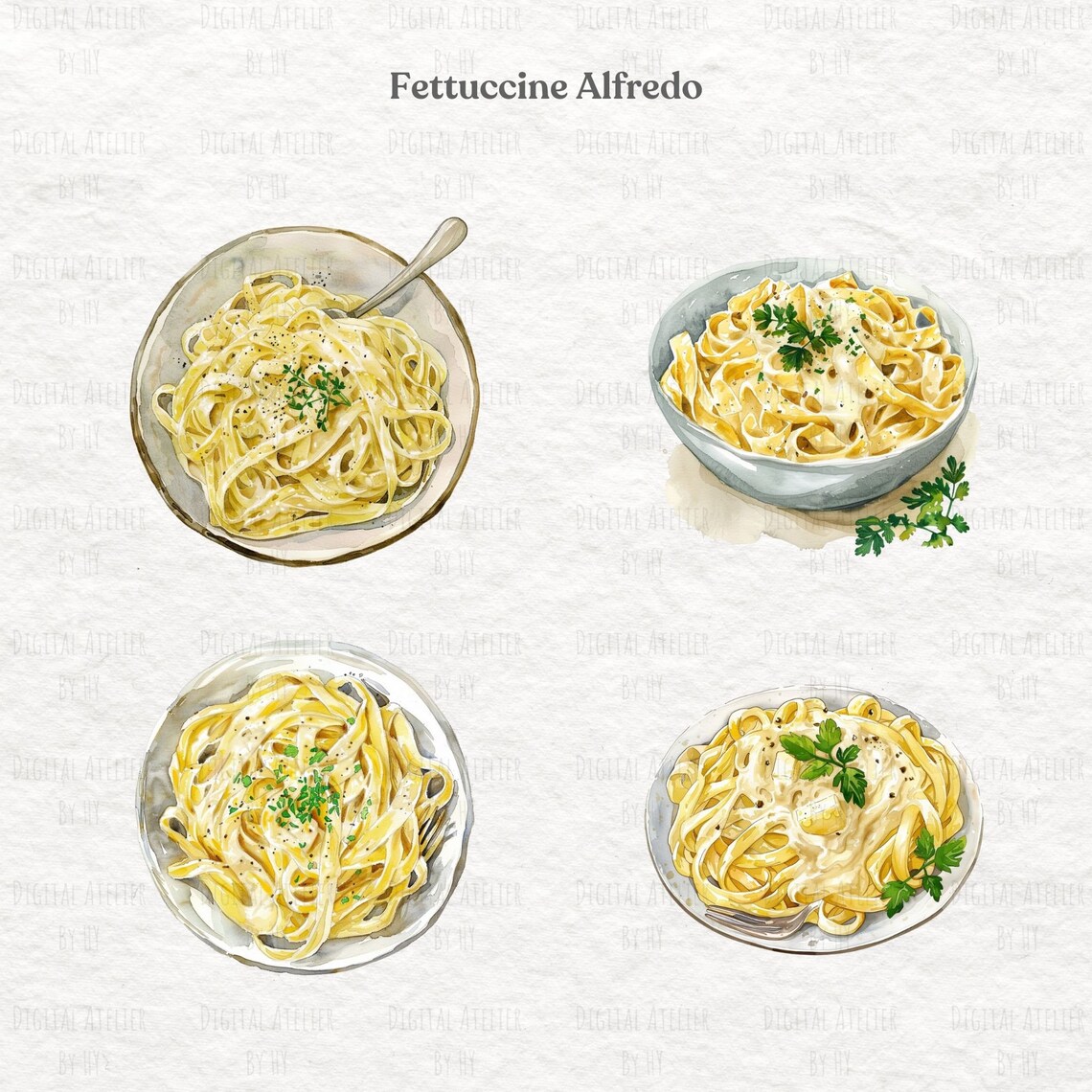 Pasta Clipart. PNG. Italian Food. Digital Download. - Etsy