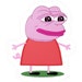 Peppa Meme Sticker Peepohappy Emote Pig vinyl Decal - Etsy