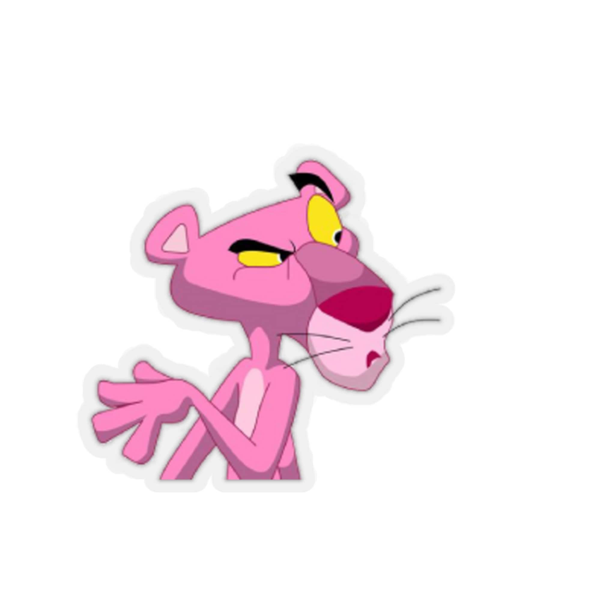 Sticker Pink Panther Sticker - Etsy