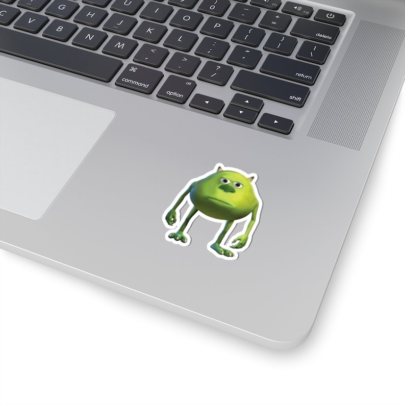 Pegatina / Mike Wazowski Meme Pegatina - Etsy México