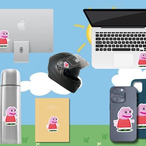 Peppa Meme Sticker | Peepohappy Emote Pig |vinyl Decal - Etsy Canada