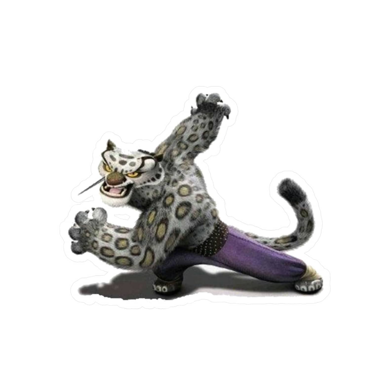Tai Lung Kung Fu Panda Sticker Vinyl Decal - Etsy