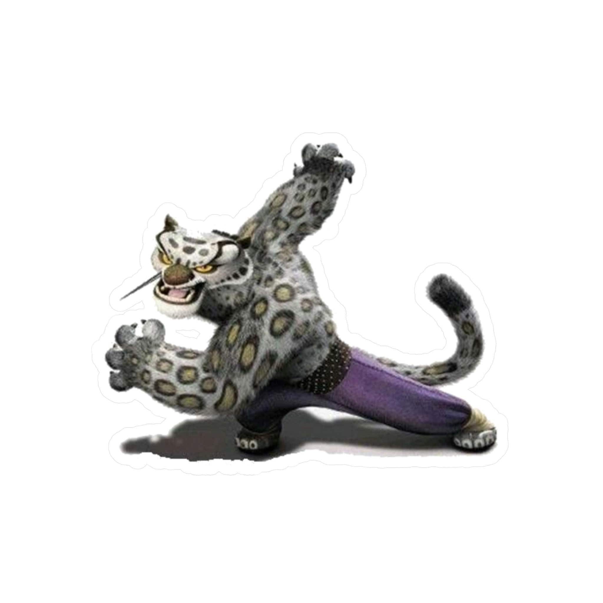 Tai Lung Kung Fu Panda Sticker Vinyl Decal - Etsy