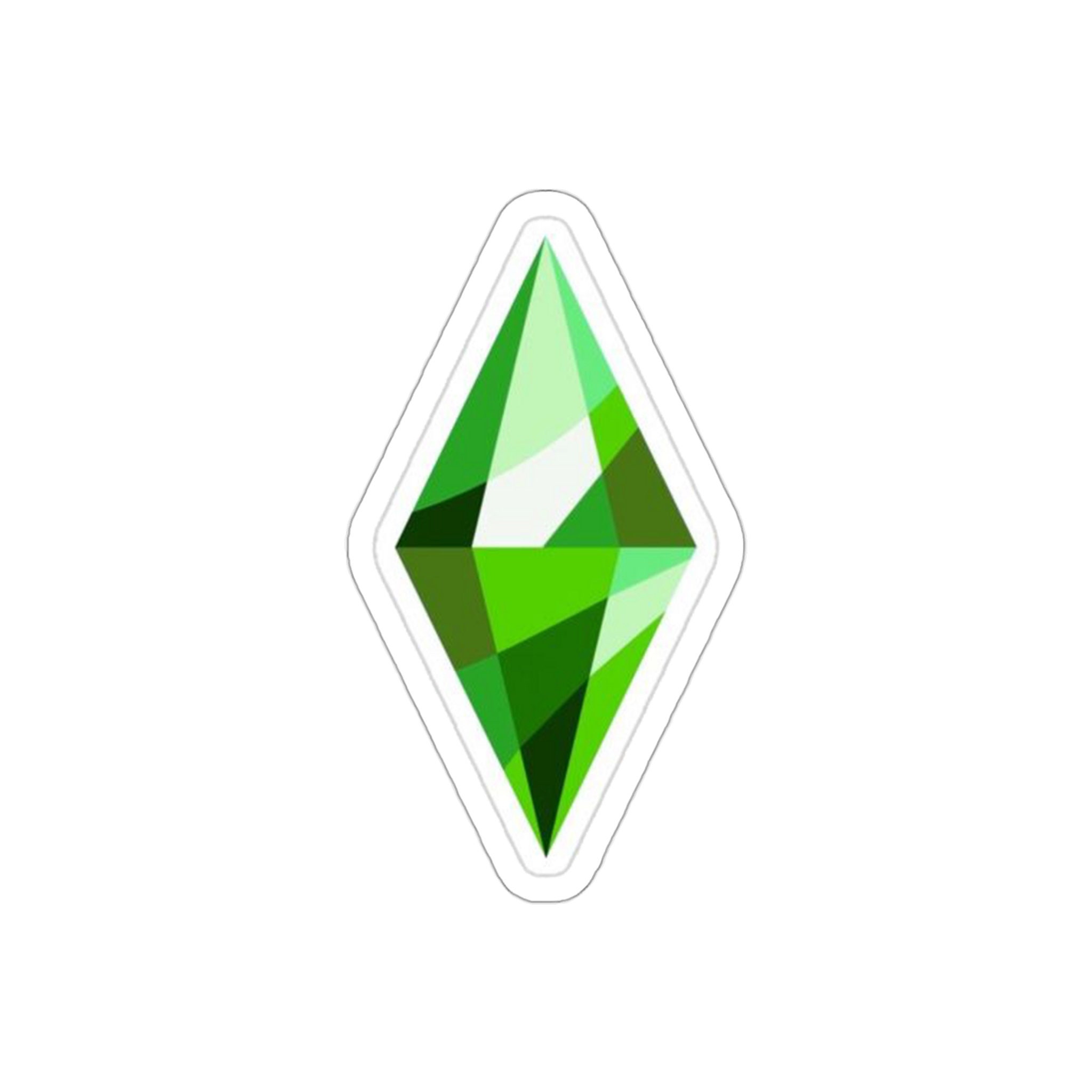 Sticker Sims 4 Rebranded Plumbob Sticker - Etsy