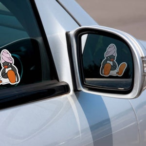 Shower Pingu Mood Sticker Kiss-cut Vinyl Decal - Etsy