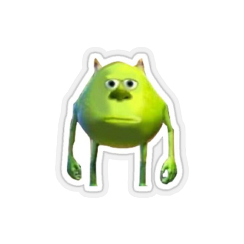 Sticker Mike Wazowski Meme Sticker - Etsy