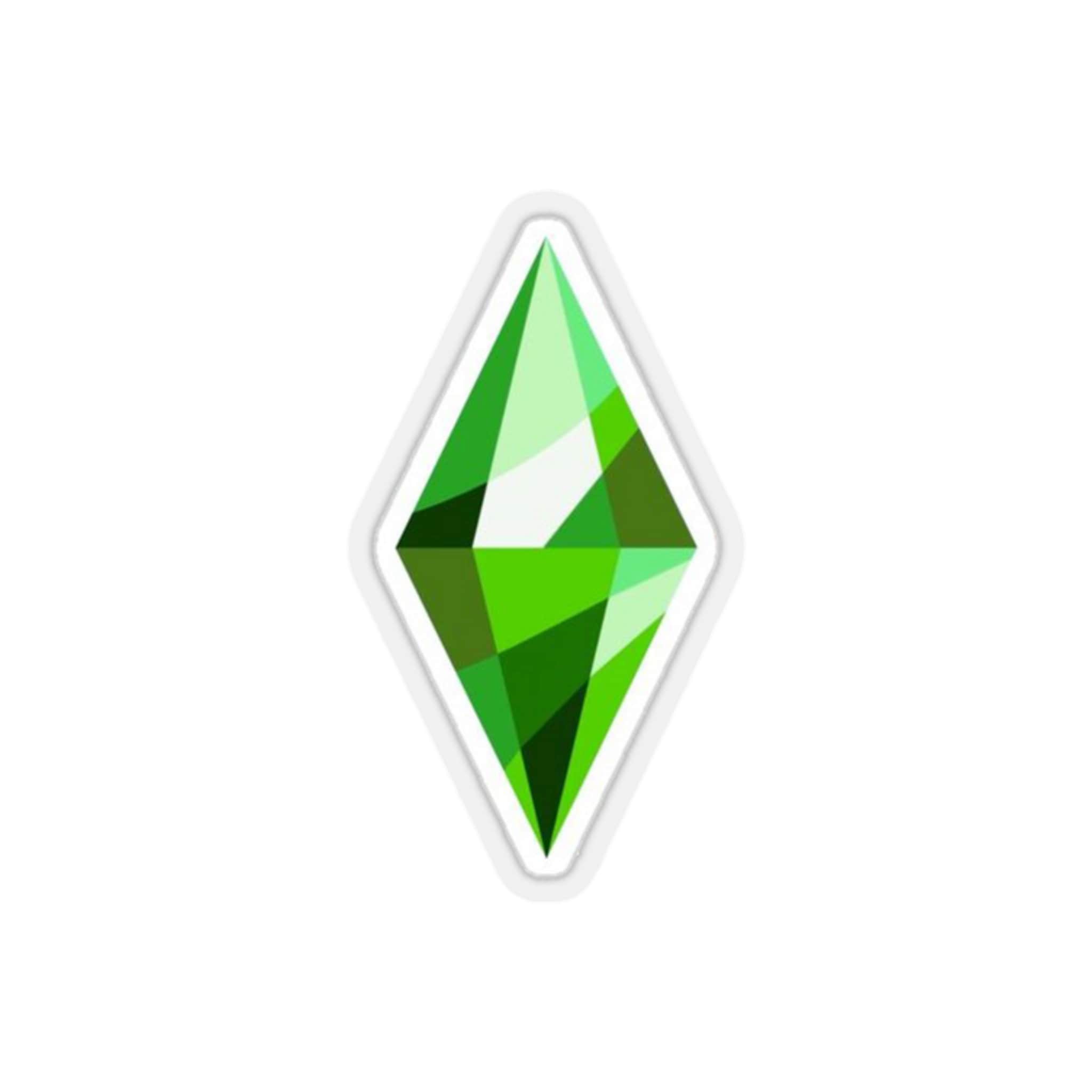 Sticker | Sims 4 Rebranded Plumbob Sticker - Etsy