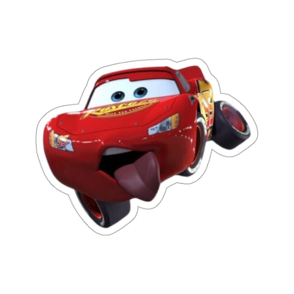 Lightning Mcqueen Stickers - Etsy