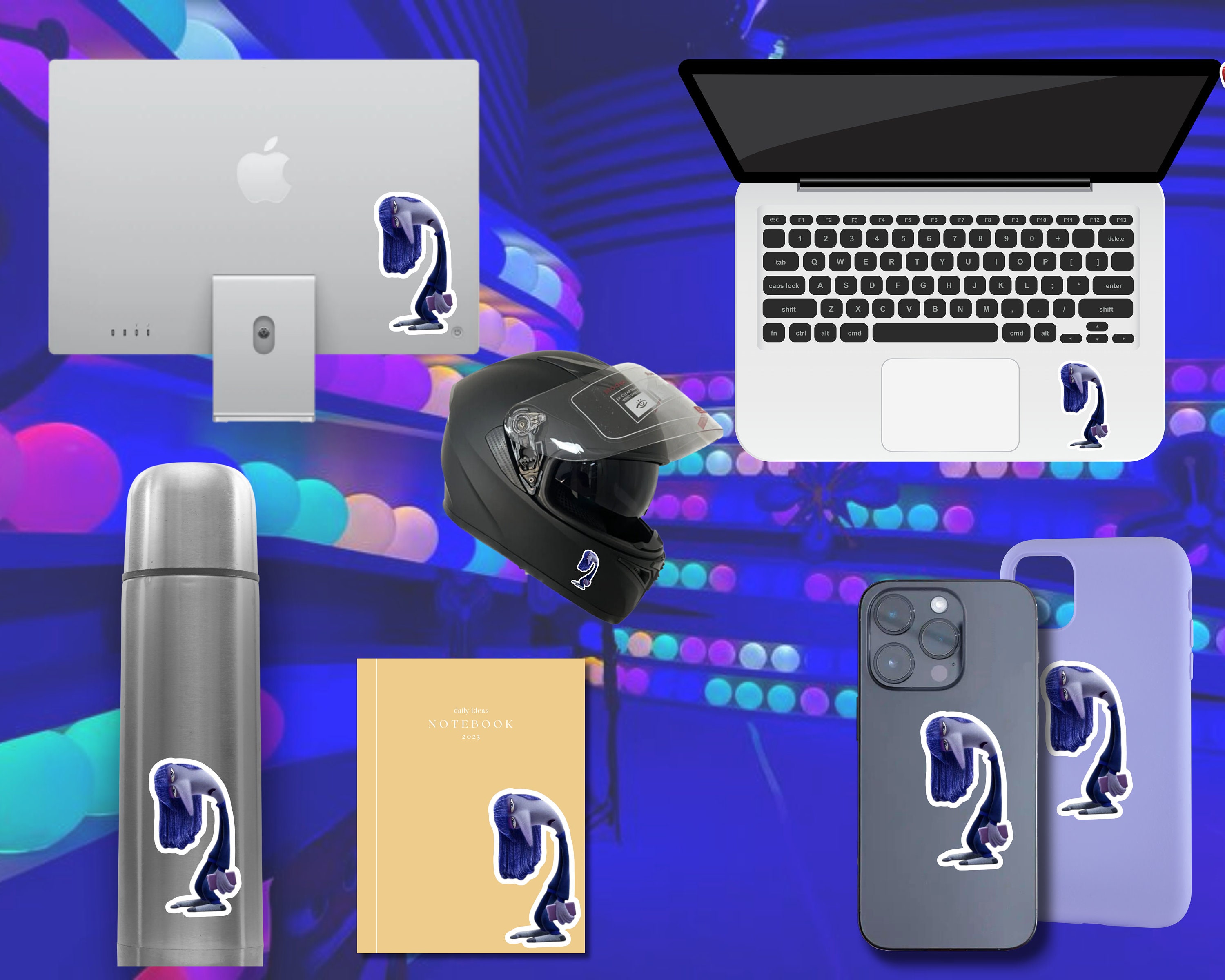 Ennui Sticker | Ennui Vinyl Decal | Inside Out 2vinyl Decal | Sticker ...