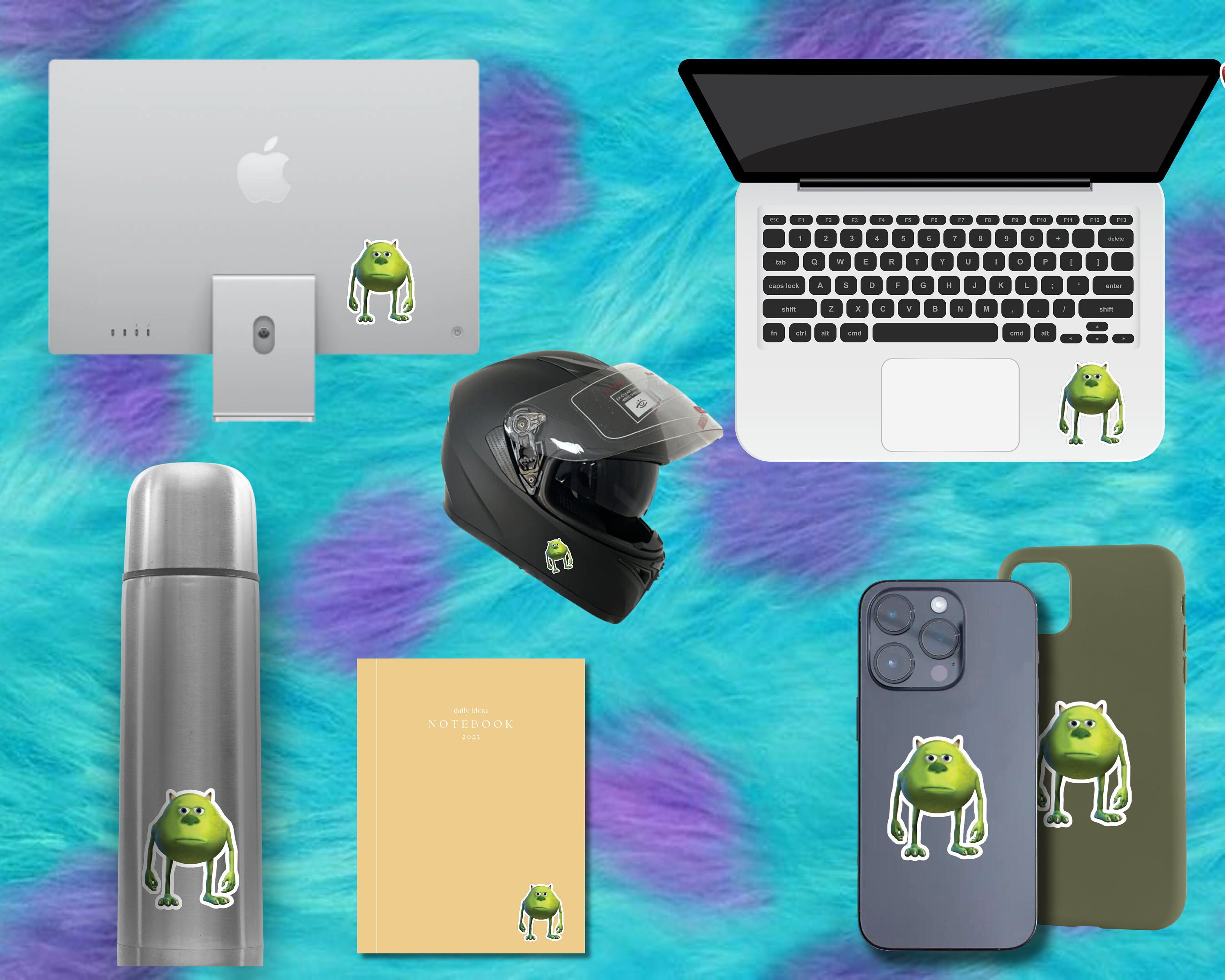 Sticker Mike Wazowski Meme Sticker - Etsy