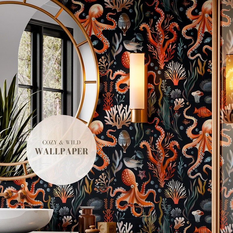 Bathroom Hardware Octopus - Etsy
