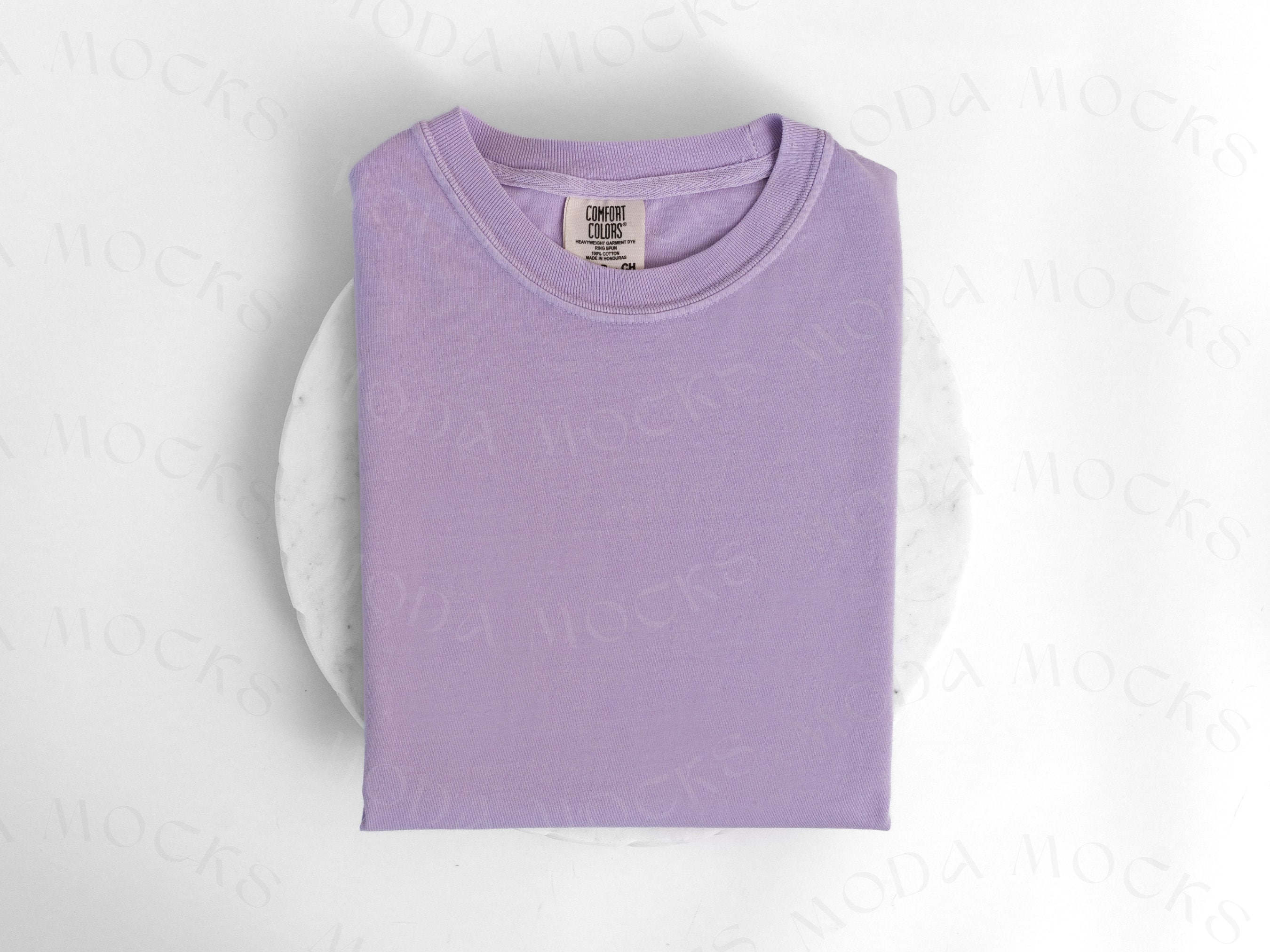 Orchid Comfort Colors 1717 Mockup | Folded T Shirt Mock up | Comfort ...