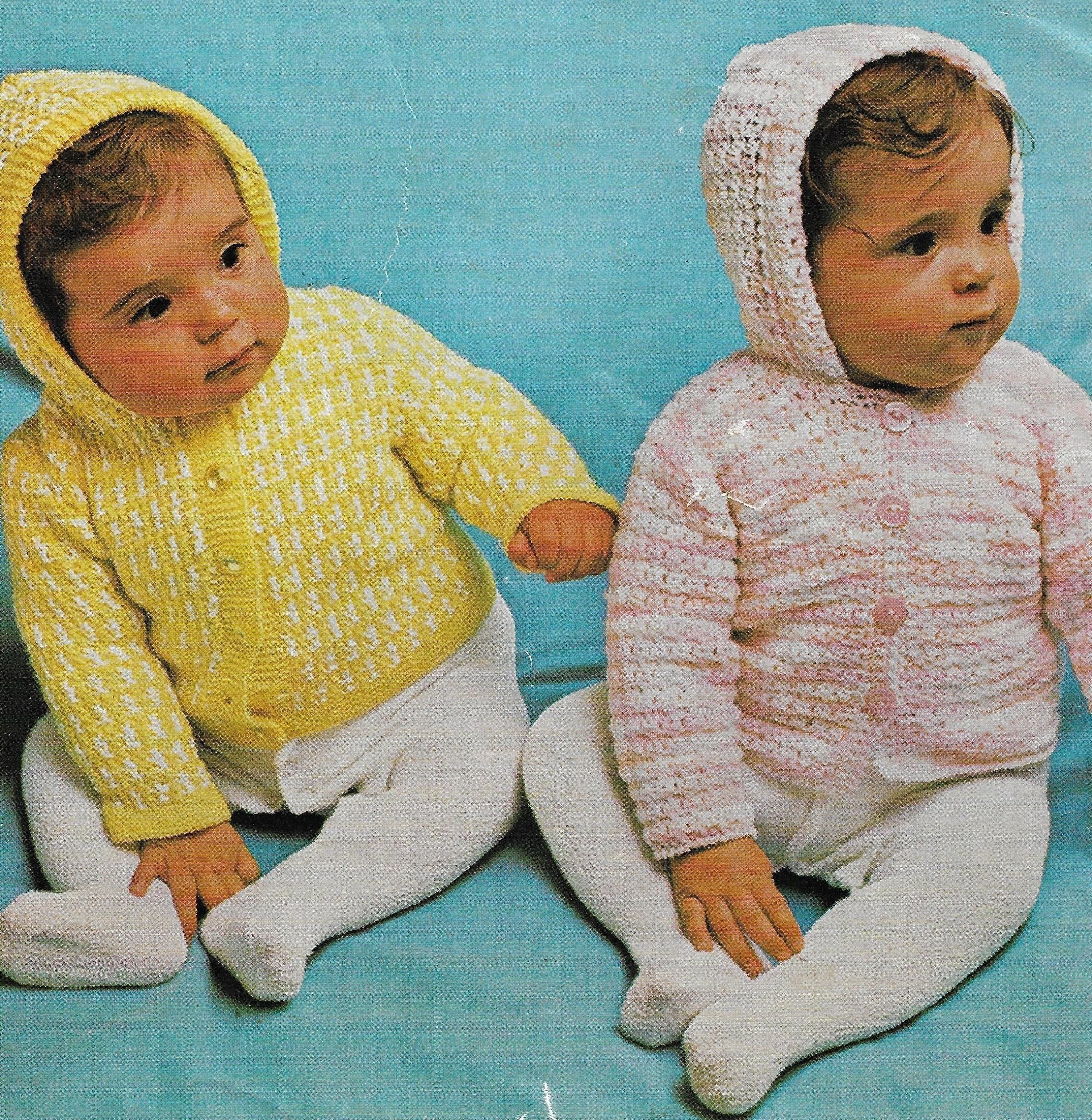 Baby Hooded Jackets Knitting/crochet Pattern PDF Quick Knit - Etsy UK
