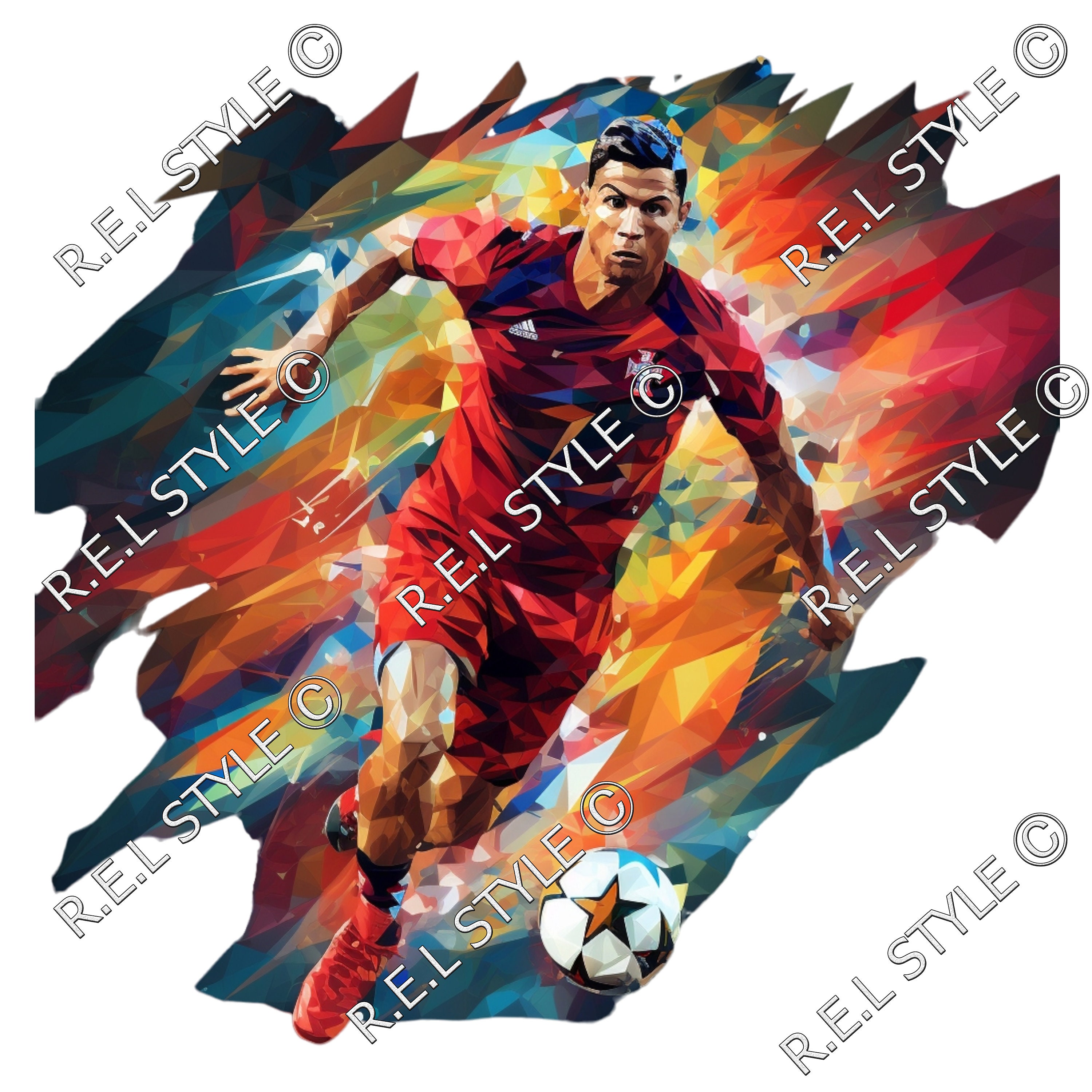 Ronaldo Cristiano Cr7 PNG\PDF\JPEG Digital Download Clip Art - Etsy