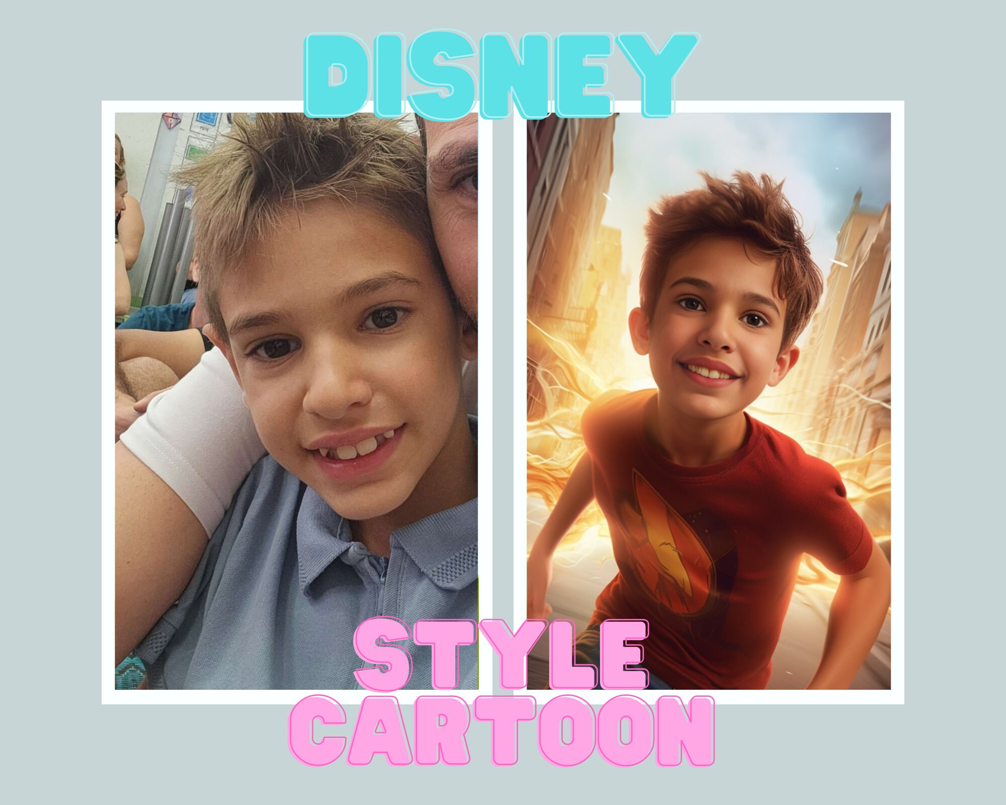 Custom Cartoon Portrait From Photo - Personalize Your Social Media ...