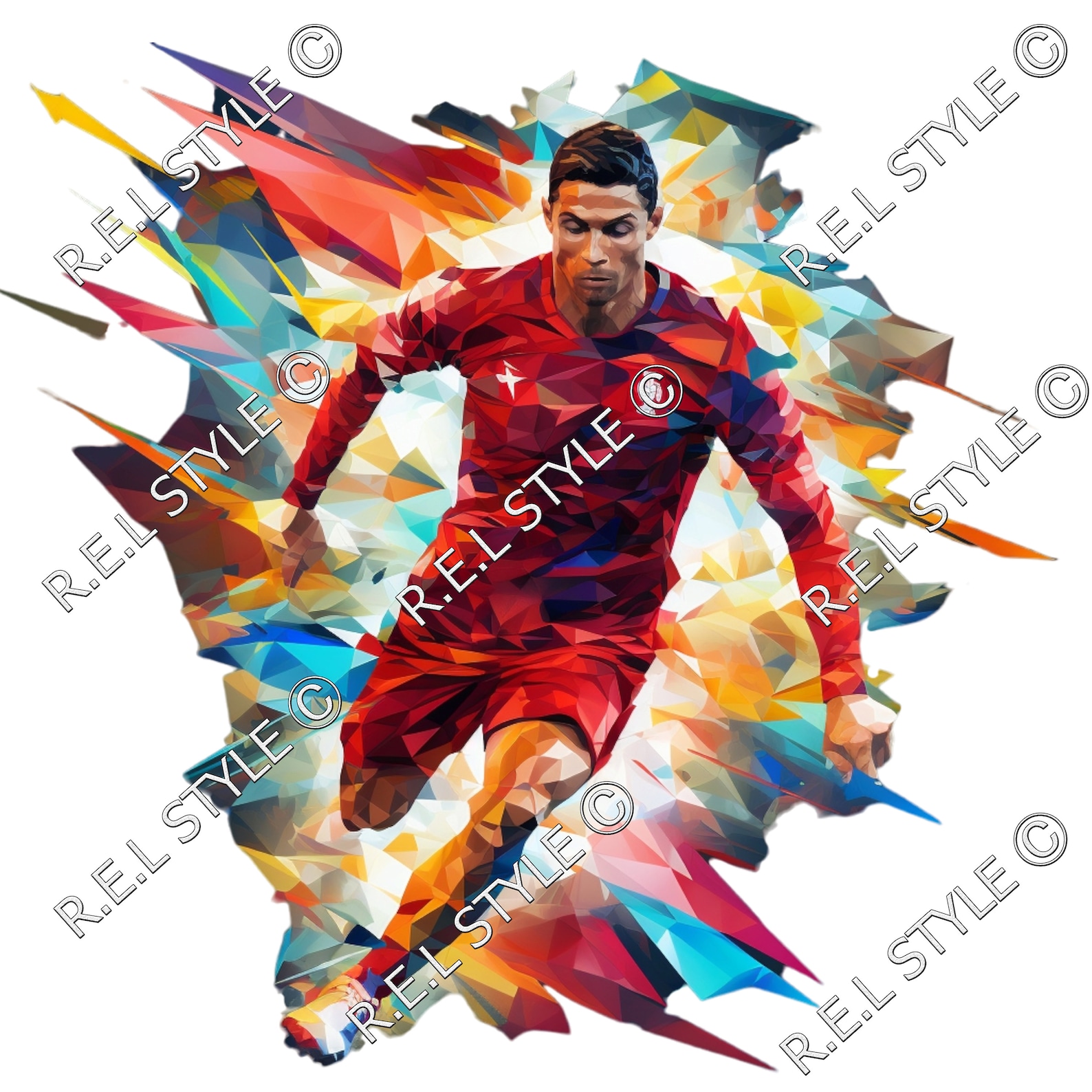 Ronaldo Cristiano Cr7 PNG\PDF\JPEG Digital Download Clip Art - Etsy