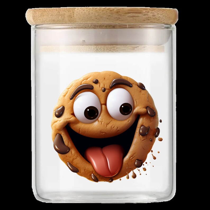 Cookies Clipart Set - 5 Digital Download Jpgs & PNG - Cute Cartoon ...