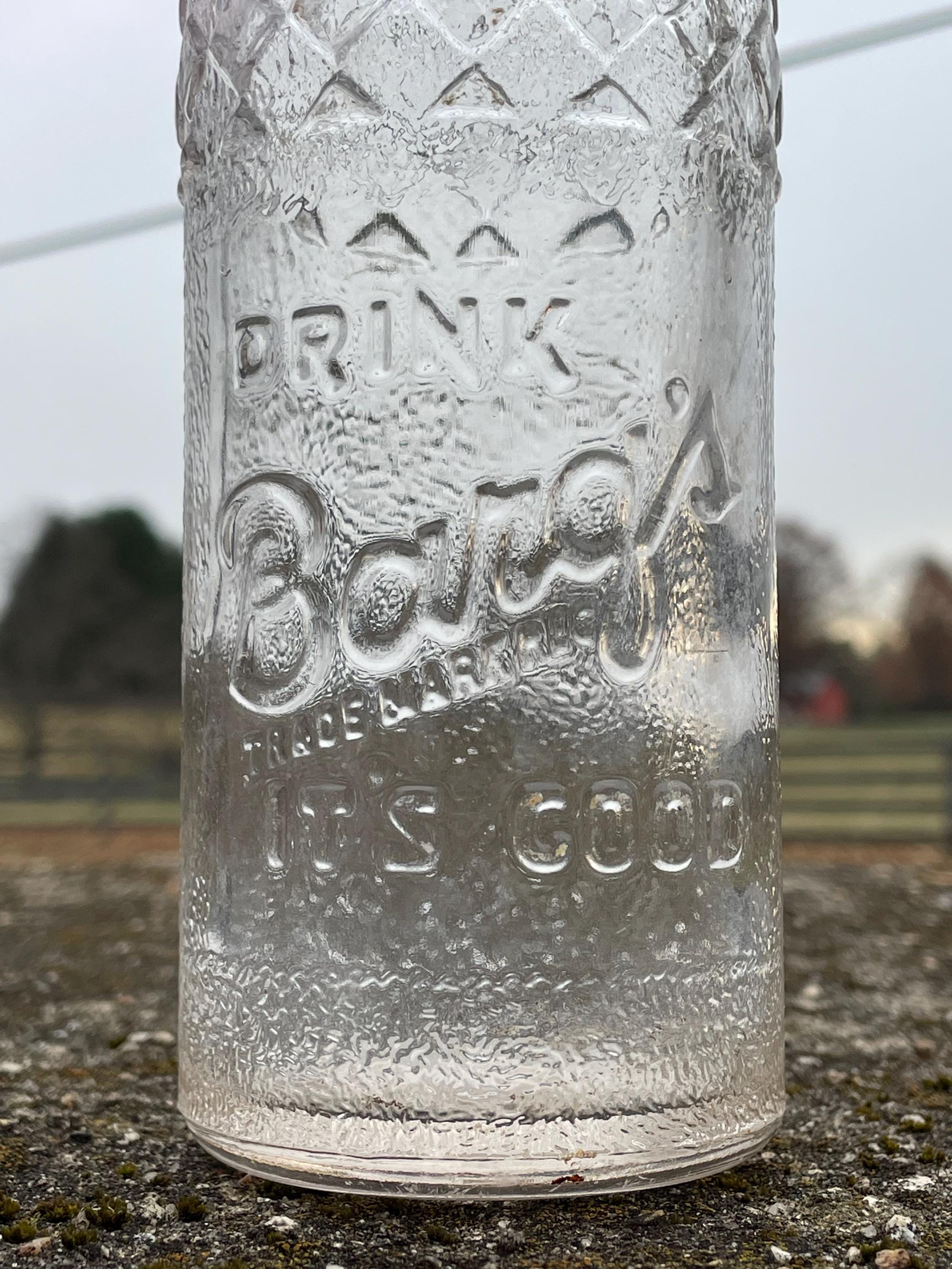 Vintage 1957 Barqs Root Beer Bottle/embossed Glass Soda Bottle ...