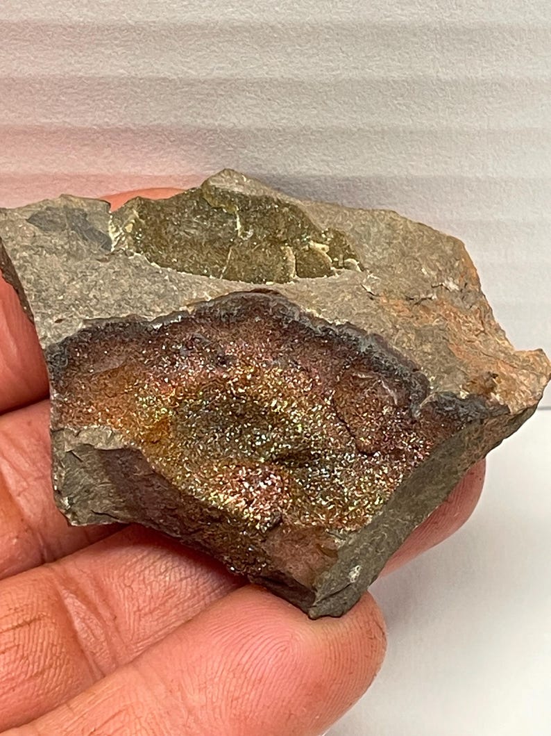 Iridescent Siderite Crystals/maryland Minerals/lower Cretaceous Arundel ...