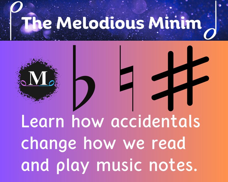 The Effects of Accidentals - Worksheet + Answ Key - Music Theory - Etsy