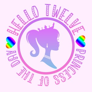 Hello Twelve PNG Princess of the Day PNG Digital Download - Etsy